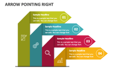 Arrow Pointing Right PowerPoint Presentation Slides - PPT Template