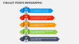 Free 5 Bullet Points Infographic PowerPoint Presentation Template ...