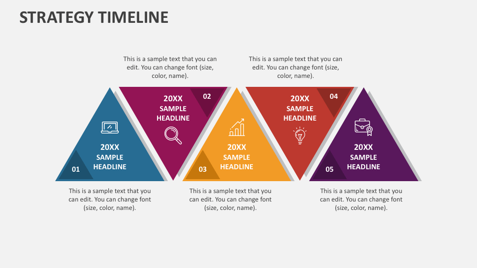 Strategy Timeline PowerPoint Presentation Slides - PPT Template