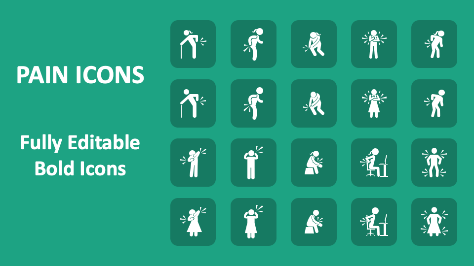 Pain Icons for PowerPoint and Google Slides - PPT Slides