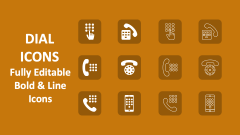 Dial Icons for PowerPoint and Google Slides - PPT Slides