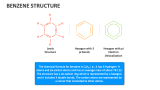 Benzene Structure PowerPoint and Google Slides Template - PPT Slides