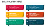 Free 6 Beautiful Text Boxes PowerPoint and Google Slides Template - PPT ...