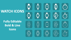 Watch Icons for PowerPoint and Google Slides - PPT Slides