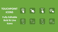 Touchpoint Icons for PowerPoint and Google Slides - PPT Slides