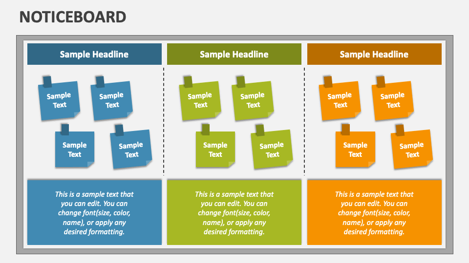Notice Board Template Powerpoint Monopoly Themed Google Slides