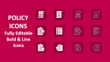 Policy Icons for PowerPoint and Google Slides - PPT Slides