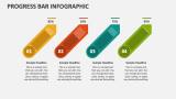 Progress Bar Infographic PowerPoint and Google Slides Template - PPT Slides