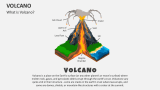 Volcano PowerPoint and Google Slides Template - PPT Slides