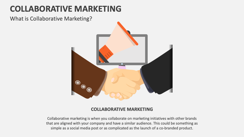 Collaborative Marketing PowerPoint and Google Slides Template - PPT Slides