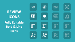 Review Icons for PowerPoint and Google Slides - PPT Slides