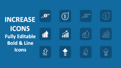 Increase Icons for PowerPoint and Google Slides - PPT Slides