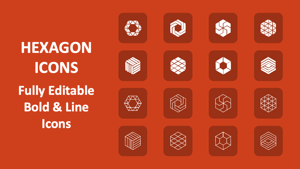 Hexagon Icons for PowerPoint and Google Slides - PPT Slides