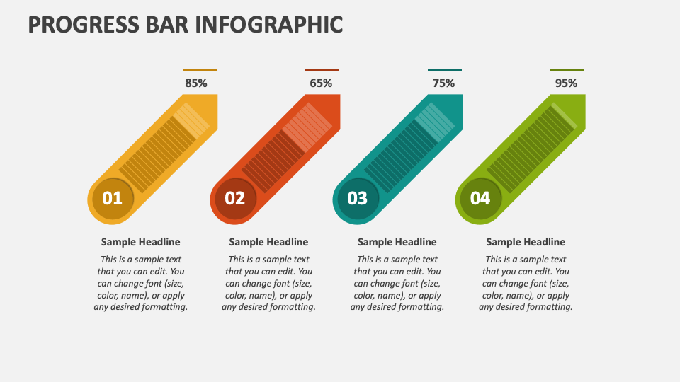 Progress Bar Infographic PowerPoint and Google Slides Template - PPT Slides Progress Bar Infographic PowerPoint and Google Slides Template - PPT Slides