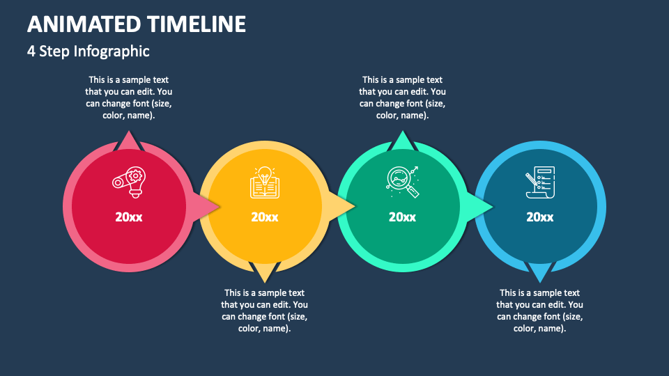 Animated Timeline PowerPoint and Google Slides Template - PPT Slides