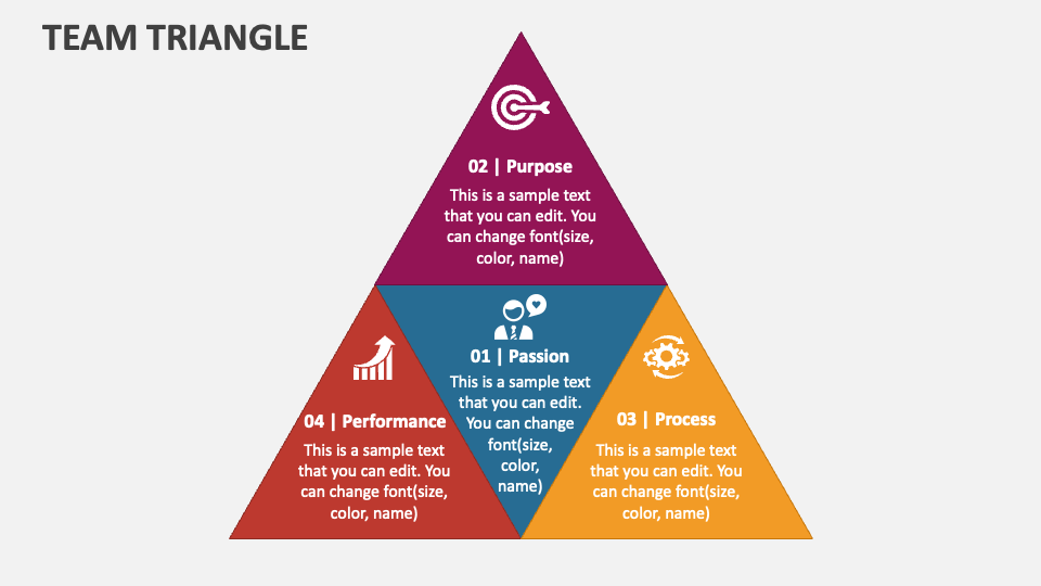 Team Triangle PowerPoint Presentation Slides - PPT Template