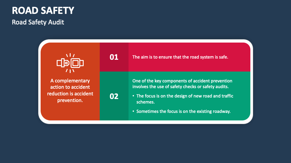 Road Safety PowerPoint Presentation Slides - PPT Template
