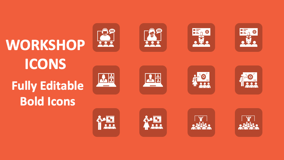 Workshop Icons for PowerPoint and Google Slides - PPT Slides