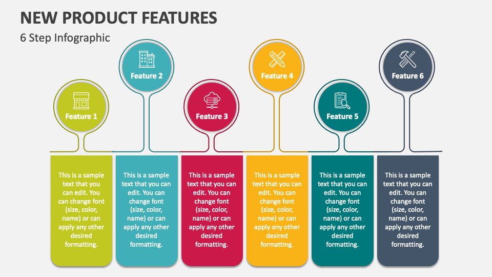 New Product Features PowerPoint and Google Slides Template - PPT Slides