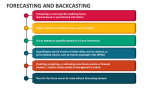 Forecasting and Backcasting PowerPoint Presentation Slides - PPT Template