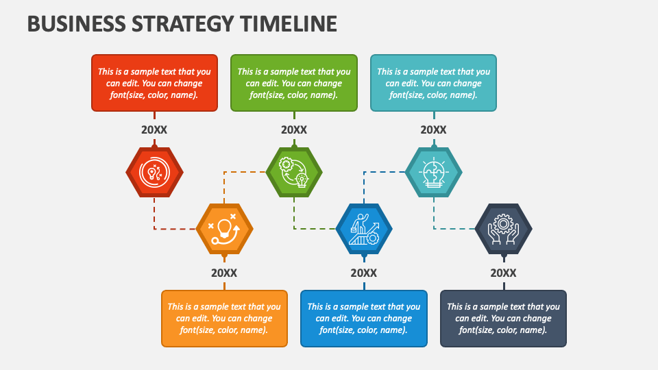 Business Strategy Timeline PowerPoint Presentation Slides - PPT Template