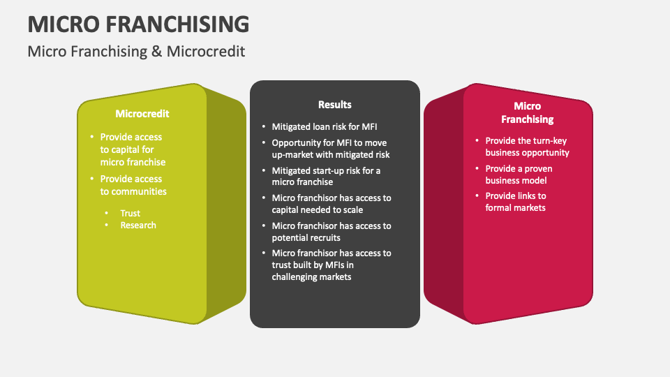Micro Franchising PowerPoint and Google Slides Template - PPT Slides