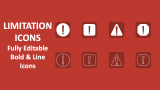 Limitation Icons for PowerPoint and Google Slides - PPT Slides