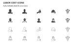 Labor Cost Icons for PowerPoint and Google Slides - PPT Slides