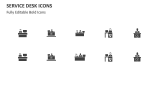 Service Desk Icons for PowerPoint and Google Slides - PPT Slides