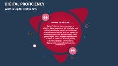 Digital Proficiency PowerPoint and Google Slides Template - PPT Slides