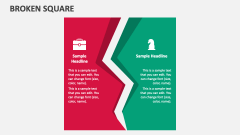 Broken Square PowerPoint Presentation Slides - PPT Template