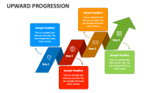 Upward Progression PowerPoint Presentation Slides - PPT Template