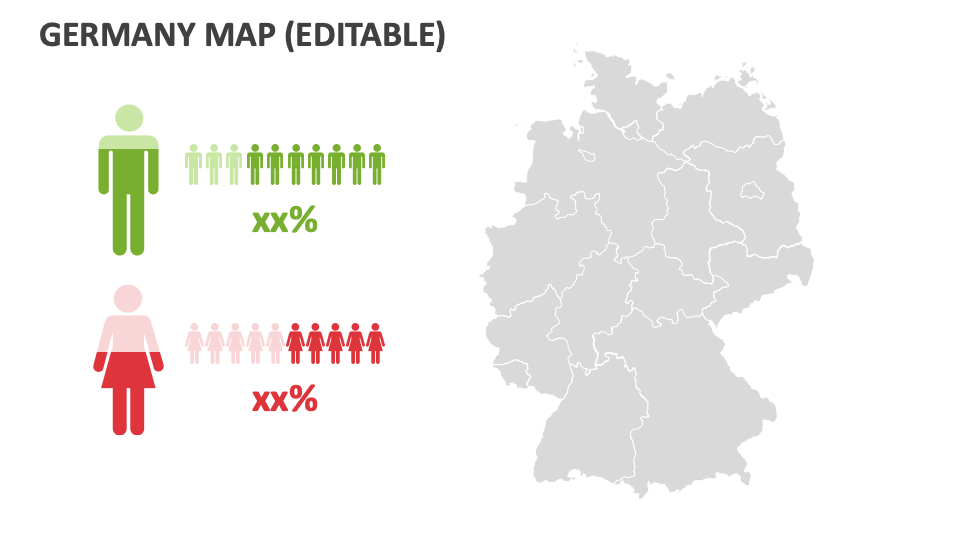 Germany Map PowerPoint Presentation Slides - PPT Template