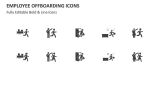 Employee Offboarding Icons for PowerPoint and Google Slides - PPT Slides