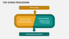 Top Down Processing PowerPoint Presentation Slides - PPT Template