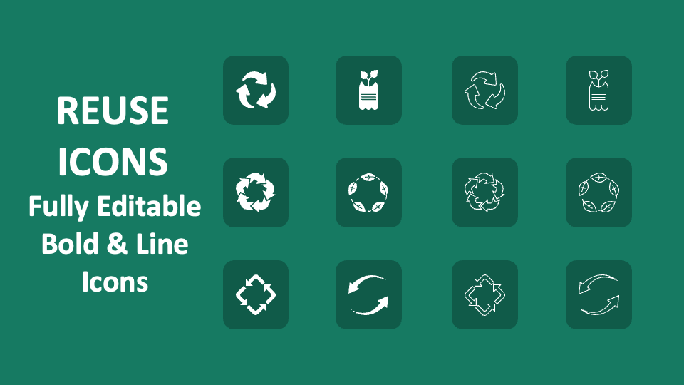 Reuse Icons for PowerPoint and Google Slides - PPT Slides