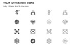 Team Integration Icons for PowerPoint and Google Slides - PPT Slides