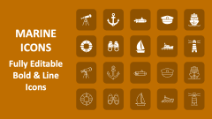 Marine Icons for PowerPoint and Google Slides - PPT Slides