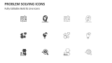 Problem Solving Icons for PowerPoint and Google Slides - PPT Slides