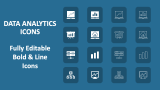 Data Analytics Icons for PowerPoint and Google Slides - PPT Slides