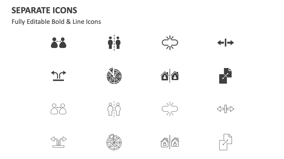 Separate Icons for PowerPoint and Google Slides - PPT Slides