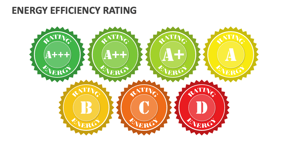 Energy Efficiency Rating PowerPoint Presentation Slides - PPT Template