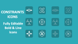 Constraints Icons for PowerPoint and Google Slides - PPT Slides