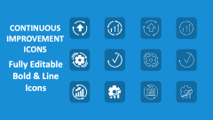 Continuous Improvement Icons for PowerPoint and Google Slides - PPT Slides