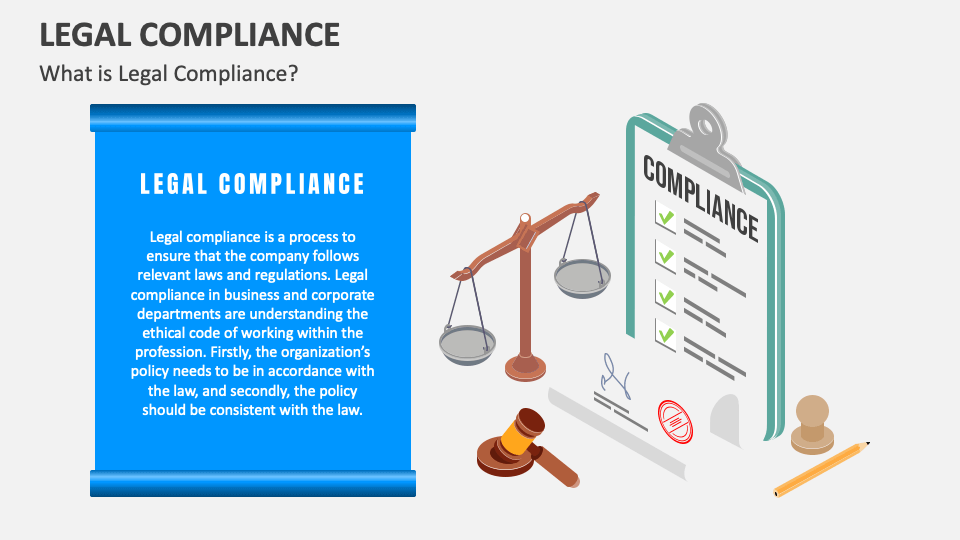 Legal Compliance PowerPoint and Google Slides Template - PPT Slides