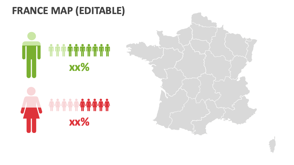 France Map PowerPoint Presentation Slides - PPT Template