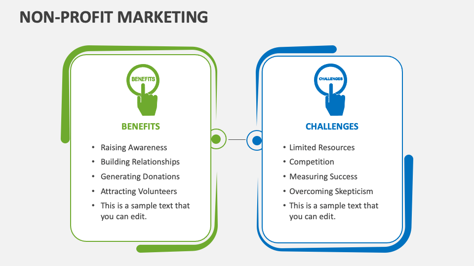 Non-Profit Marketing PowerPoint and Google Slides Template - PPT Slides