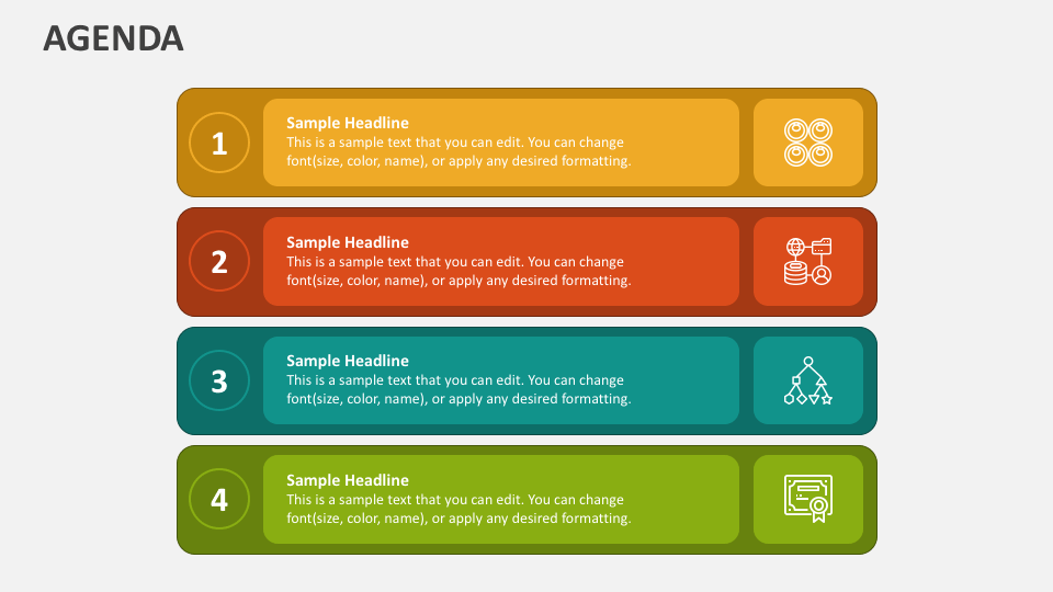 Agenda PowerPoint Presentation Slides - PPT Template