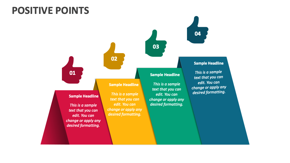 Positive Points PowerPoint and Google Slides Template - PPT Slides