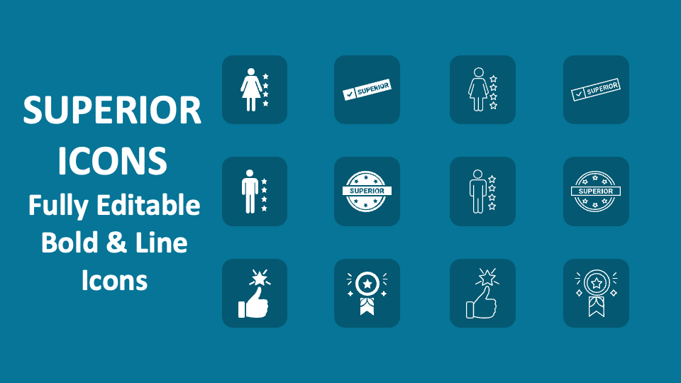 Superior Icons for PowerPoint and Google Slides - PPT Slides
